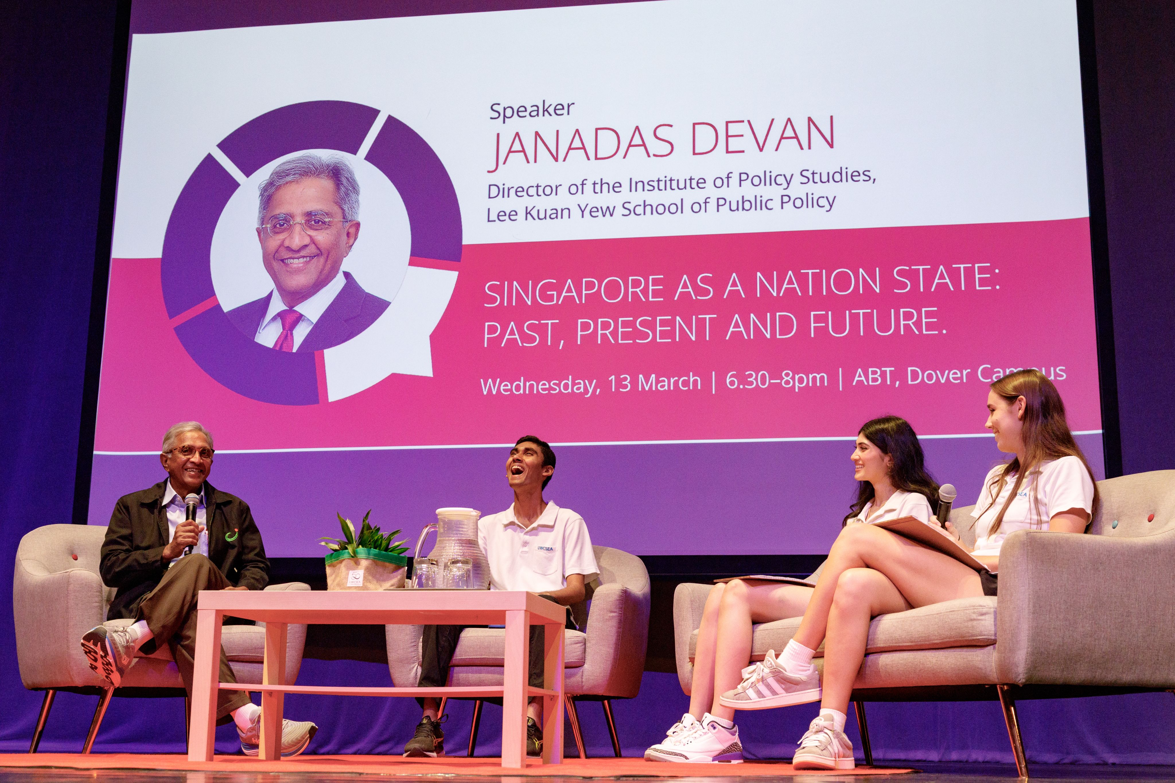 To future student panellists at KMSS, I would encourage embracing the ...